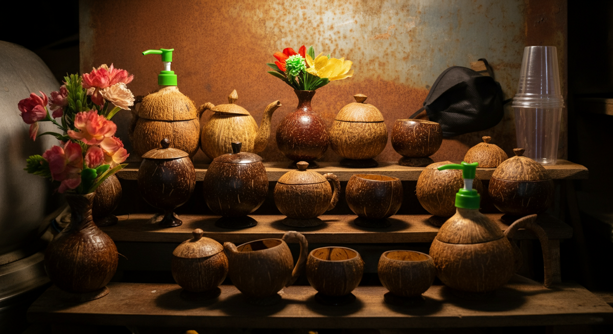 Recycling Coconut Palm Wastes Efficiently